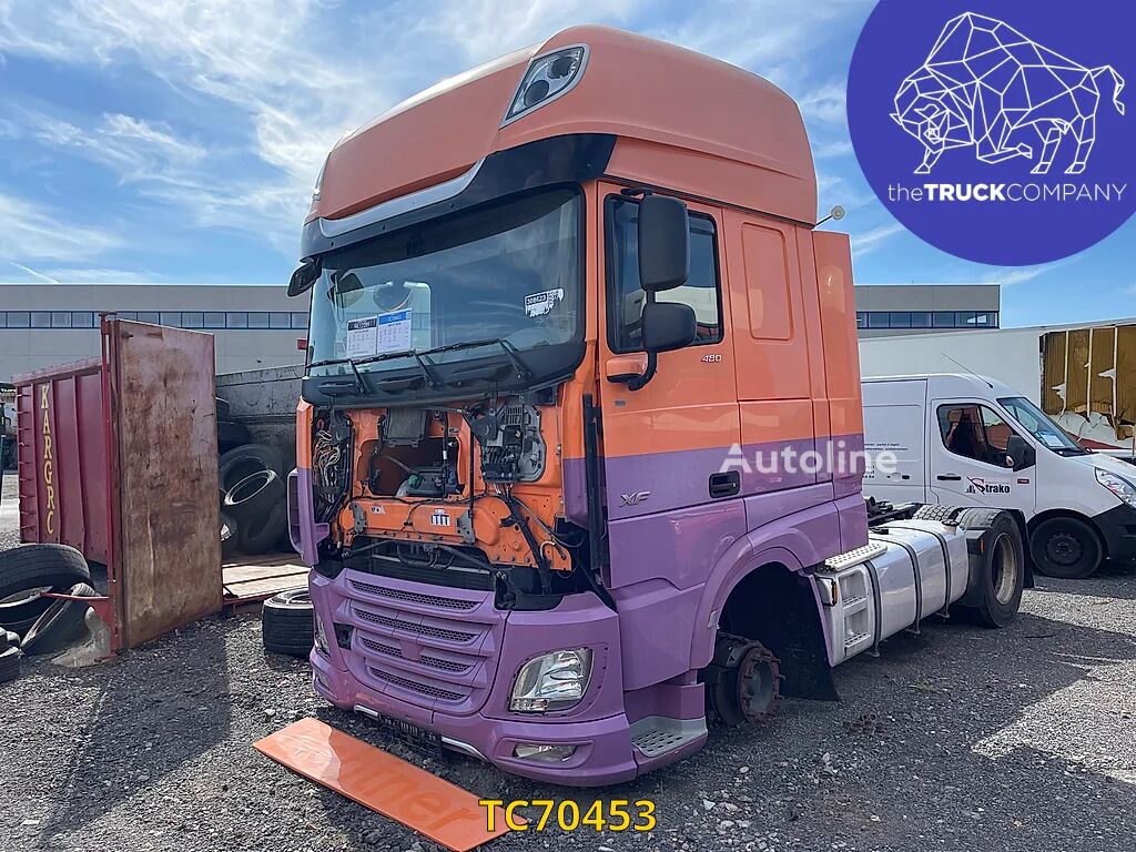 DAF XF Euro6 tegljač nakon udesa