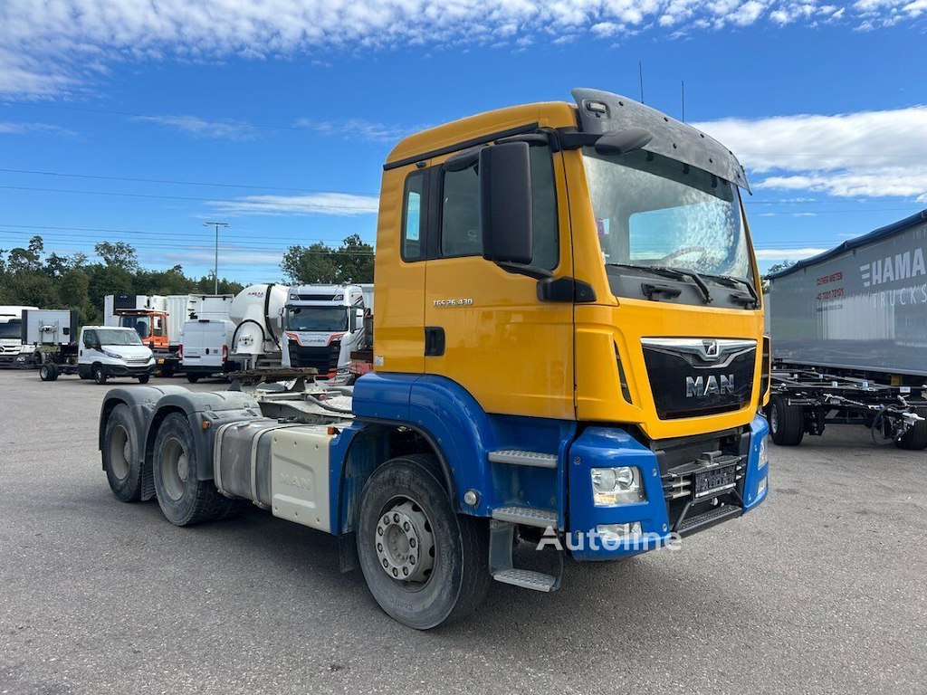 MAN TGS 26.430, 6x4, Schaltgetriebe, Hydraulik, E6 tegljač