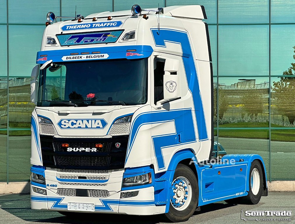 Scania R450 NGS Full AIR Retarder Full Spoiler 2X Tanks Super Condition tegljač