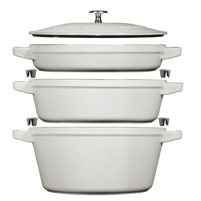 STAUB kaserola iz tri dela - 1010892