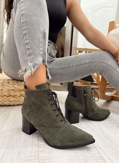 Kožne polučizme F588 - BELEZZA SCARPE - MASLINASTA