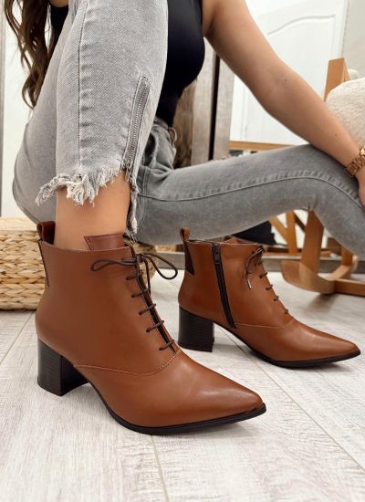 Kožne polučizme F588 - BELEZZA SCARPE - KAMEL
