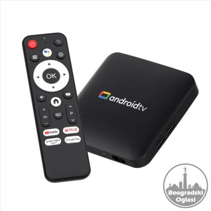 H96 MAX AndroidTV za gledanje besplatne kablovske TV iz celog sveta. Smart tv box sa blutootom 5.0 sluzi za gledanje besplatne kablovske televizije.Pr