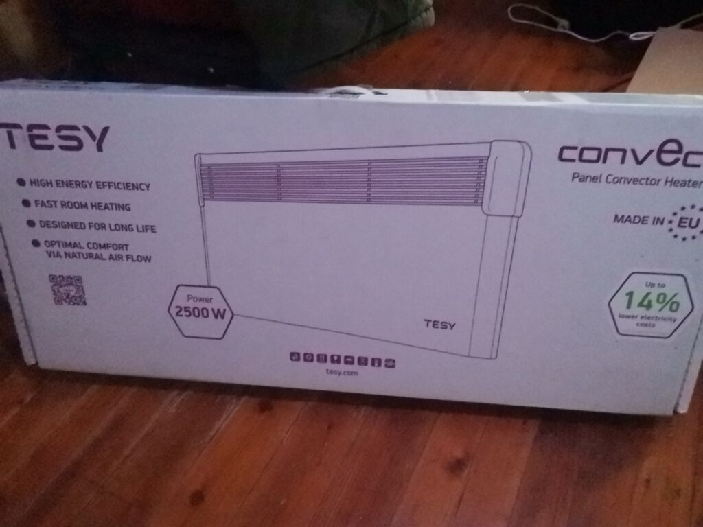 TESY Conveco panelni konvektorski grejač – 2500 W - Snaga: 2500 W -
