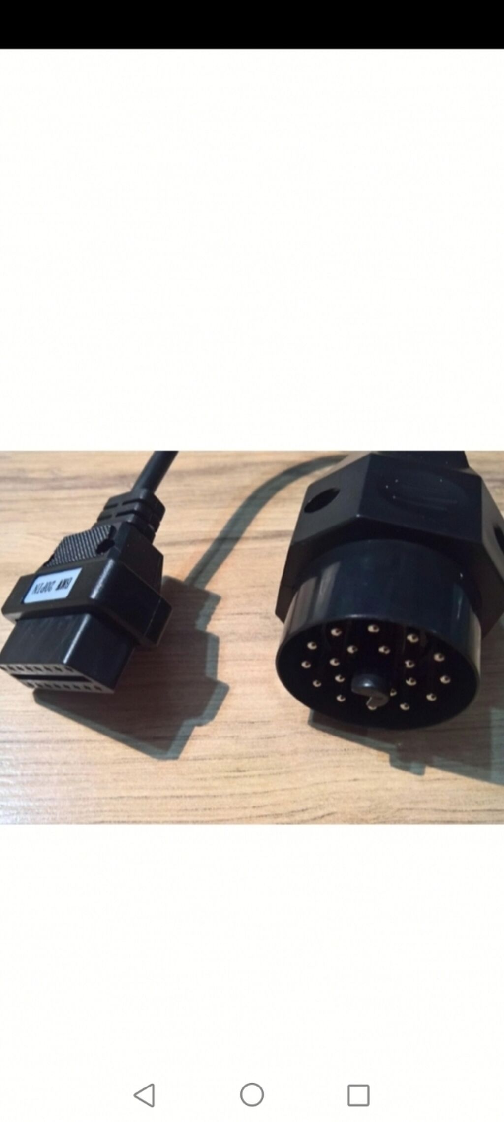 BMW 20pin adapter Novo Mercedes 38pin adapter Novo OPEL 10pin adapter