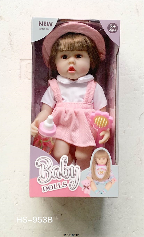 Baby Dolls – Lutka sa Flašicom i Češljem