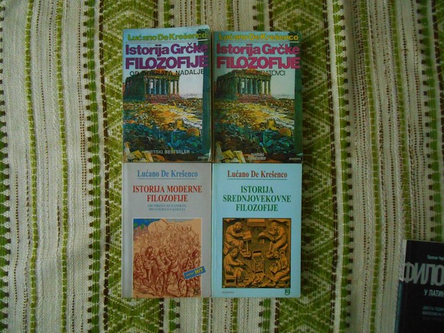 Lućano De Krešenco - Istorija filozofije 1-4