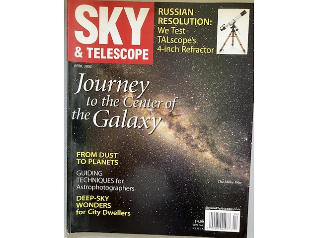 SKY &; TELESCOPE - april 2003