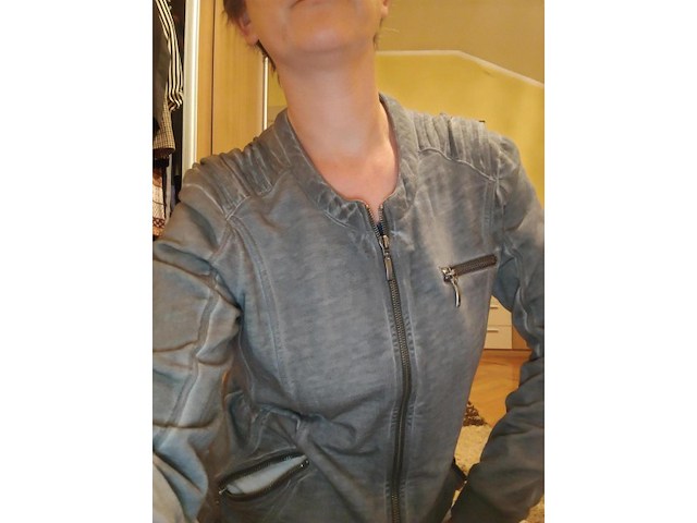 Jakna duks vogele S moto fazon