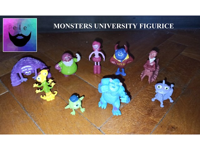 Monster University figurice LOT - TOP PONUDA