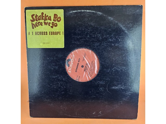 Stakka Bo ‎– Here We Go, LP, Promo