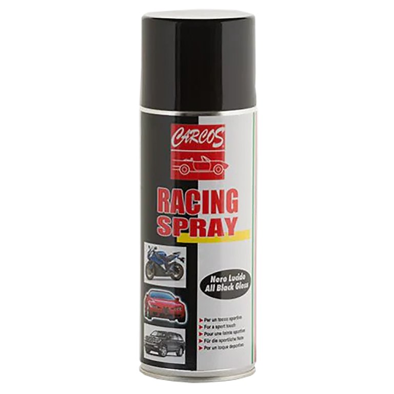 SPREJ CRNI MATT 400 ml RACING SPRAY