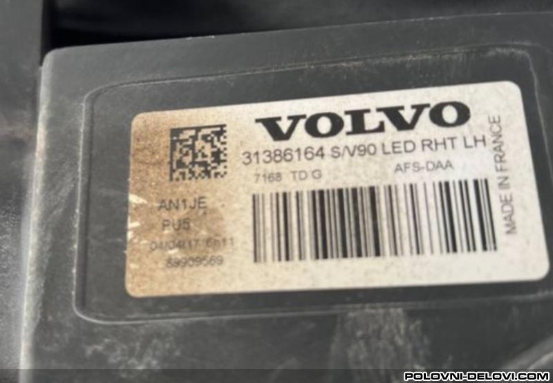 Volvo V90 S90 L Full Led Svetla I Signalizacija