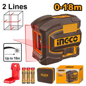 HLL156503 SAMONIVELIŠUĆI CRVENI LASER 0-18M INGCO