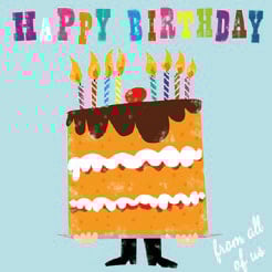 Čestitka - Happy Birthday From All
