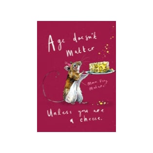 Čestitka - Mouse and Cheese
