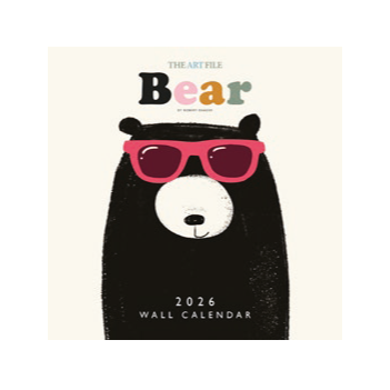 Zidni kalendar 2026 - Bear, 30x30cm