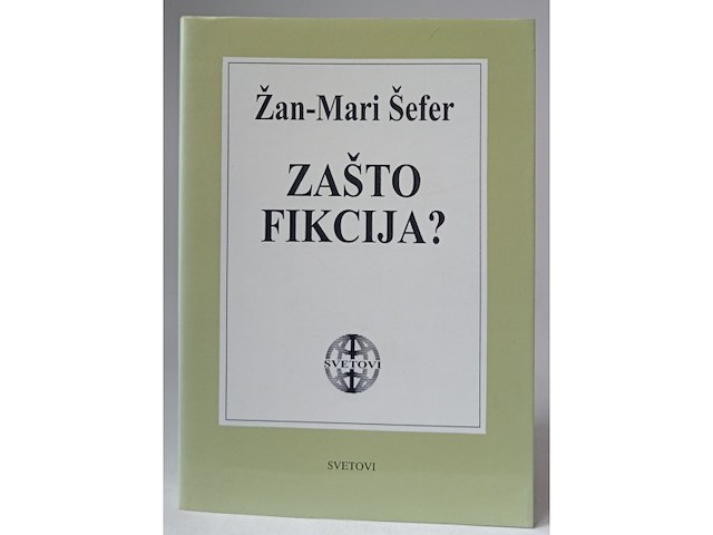 ZAŠTO FIKCIJA?: Žan-Mari Šefer