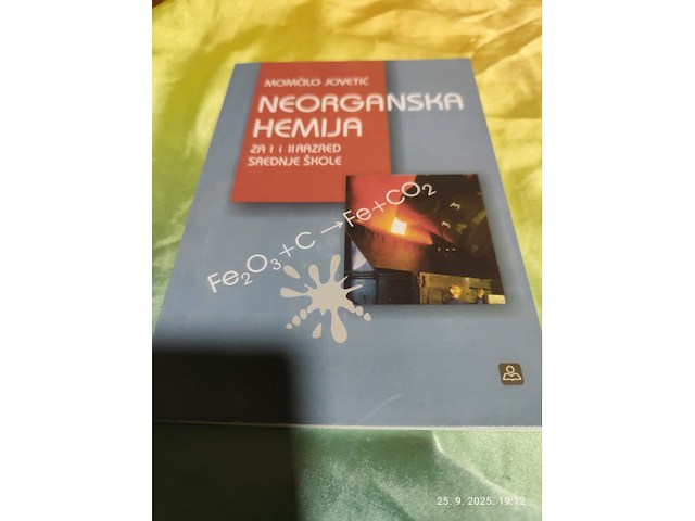 Neorganska Hemija Momcilo Jovetic
