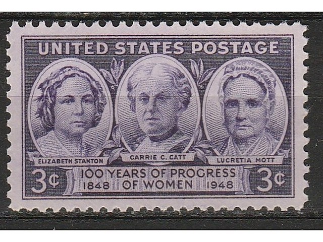 USA - 1948 - Progress of American Women - MNH