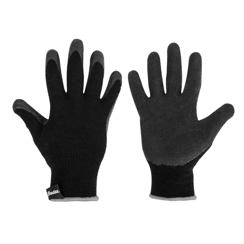 Zaštitne rukavice termo grip black Bradas RWTGB11