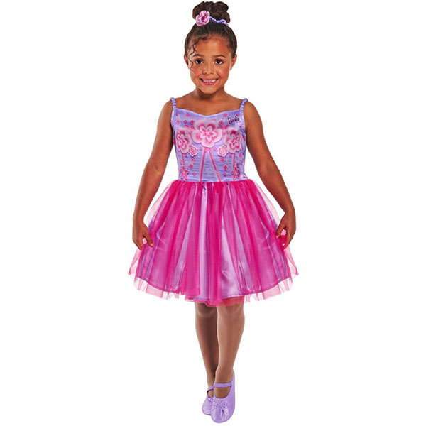 Kostim Barbie Ballerina 3-4 godina Rubies kostimi RU1001108XXS