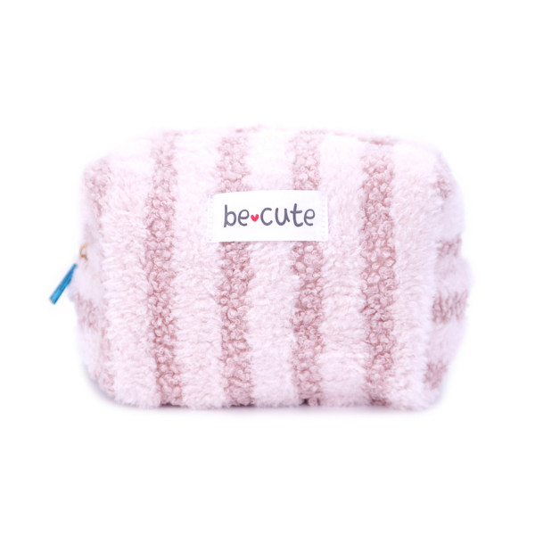 Be Cute plišani neseser roze M