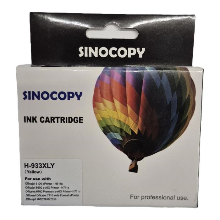INKJET Ketridz ZA HP 933XL Y Yellow SINO HPIJXY933SC