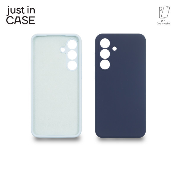2u1 Extra case MIX PLUS paket maski za telefon za Samsung S25FE PLAVI
