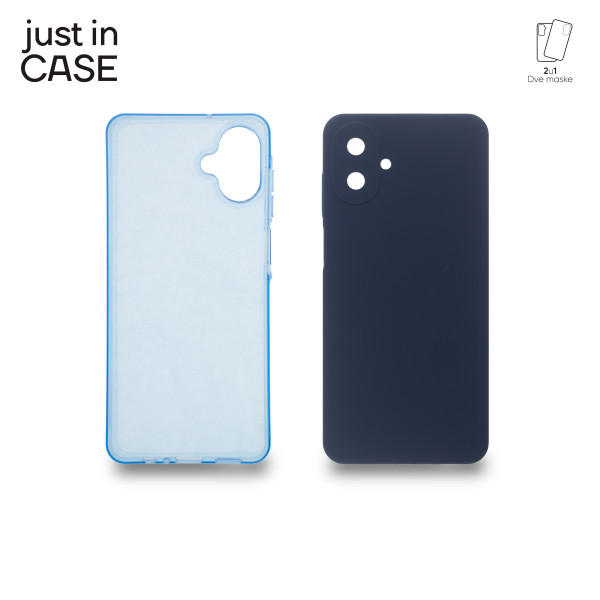 2u1 Extra case MIX paket maski za telefon za Samsung A07 PLAVI