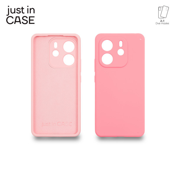 2u1 Extra case MIX PLUS paket maski za telefon za Redmi Note 14 PINK