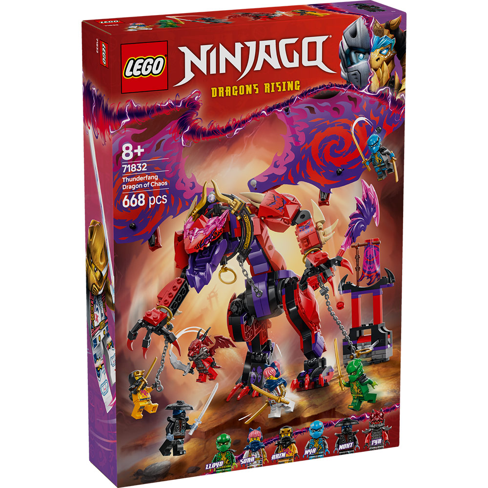 LEGO NINJAGO Zmaj haosa Grom-očnjak