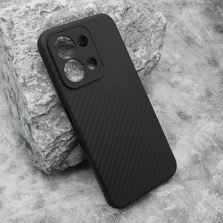 Silikonska futrola CARBON LIGHT za Xiaomi Redmi 15C 4G 173mm (EU) crna (MS)