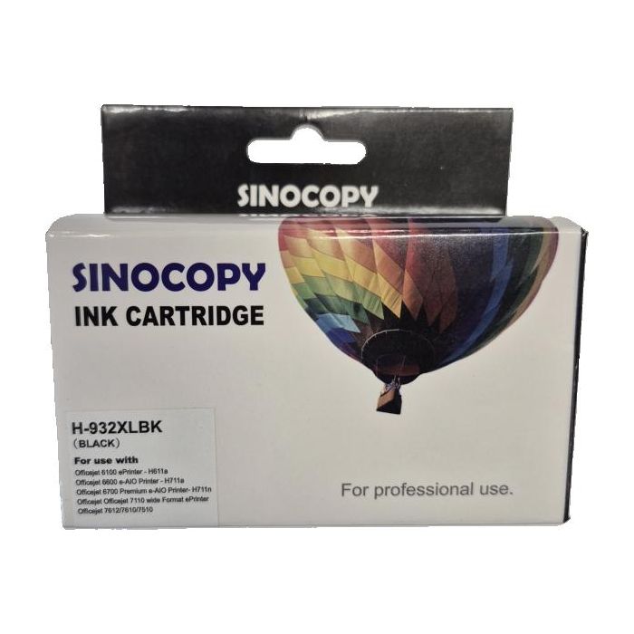 INKJET Ketridz ZA HP 932XL K Black SINO HPIJX932SC