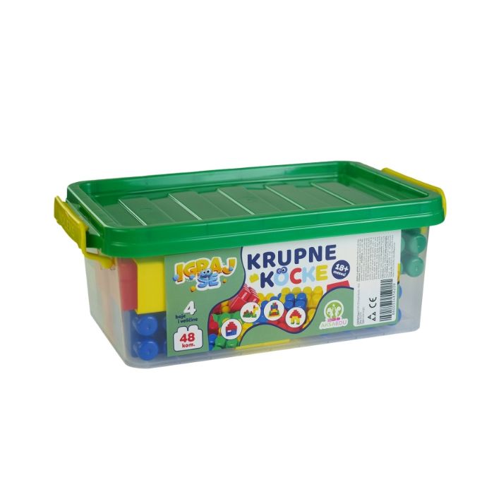 IGRAJ SE KRUPNE KOCKE - 48 EL.
