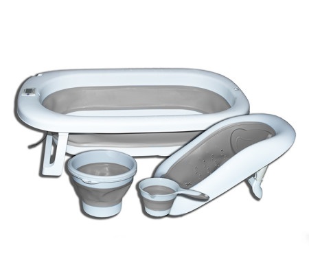 Bbo sklopiva kadica set (bl-bt338t) - grey ( BL-BT338TGREY )