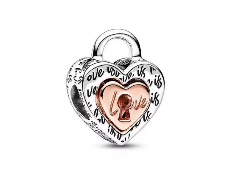 Pandora privezak Love lock