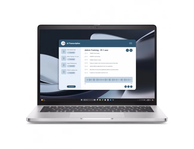 Dell Pro 14 Plus laptop 14" FHD+ AMD Ryzen 5 PRO 230 16GB 512GB SSD Radeon 760M Win11 Pro srebrni