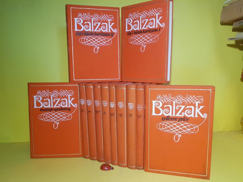 Onore de Balzak KOMPLET DELA 1-12 ODLIČNO OČUVAN top