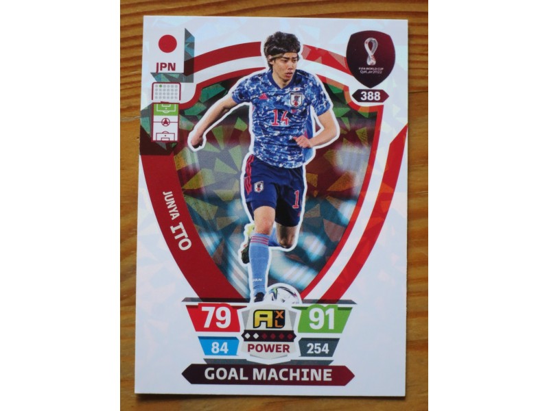 PANINI QATAR 2022 JUNYA ITO ADRENALYN XL 388