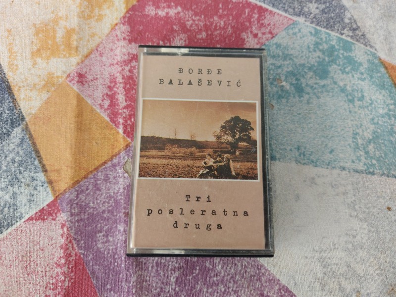 Audio kaseta Djordje Balašević Tri posleratna druga