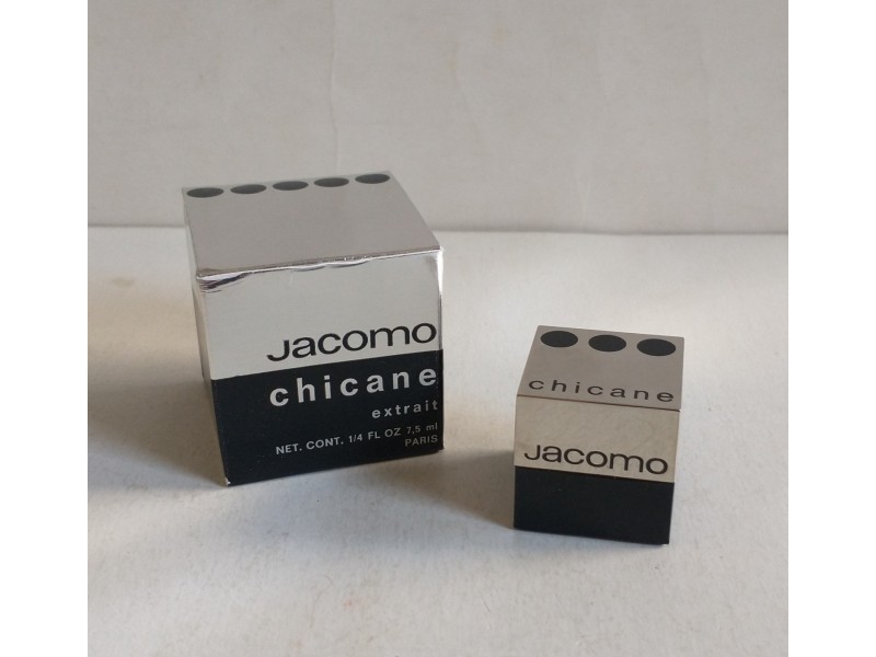 miris eau de parfum JACOMO CHICANE Made in France