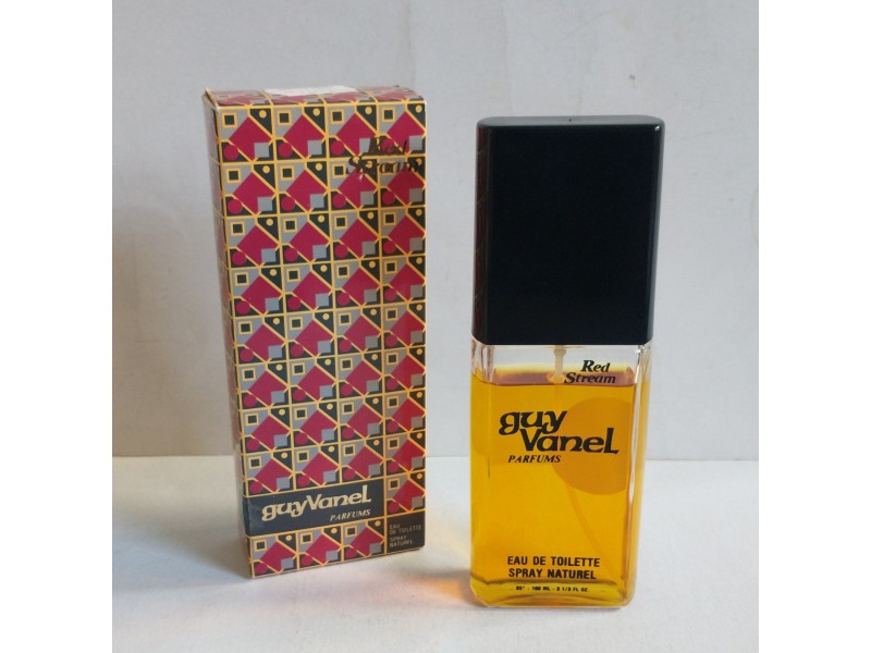 miris eau de toilette GUY VANEL RED STREAM France