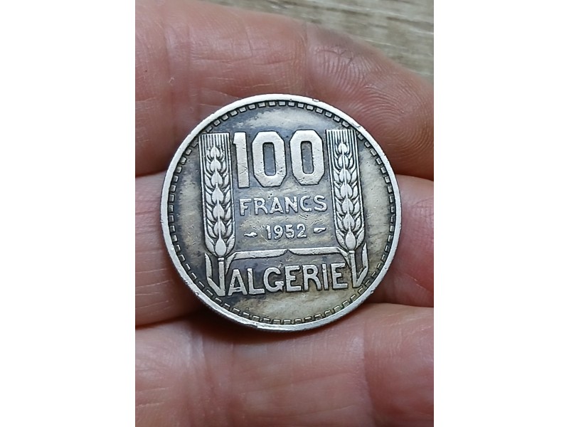 KO 300 - Alžir - 100 fr 1952 - VF -