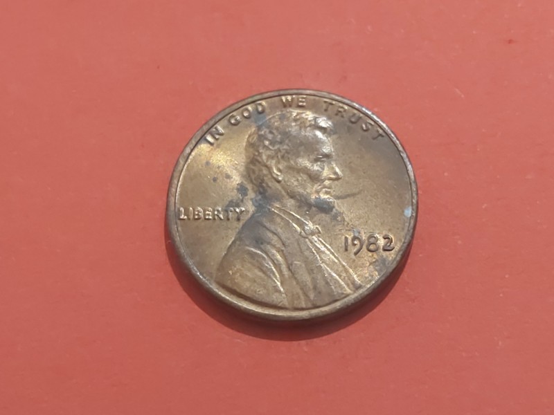 USA - 1 cent 1982 god