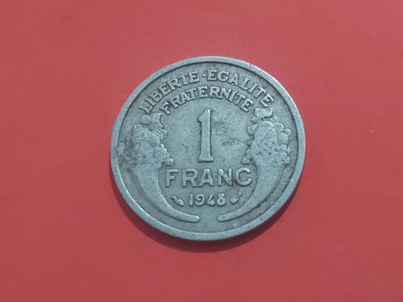 Francuska - 1 franc 1948 god