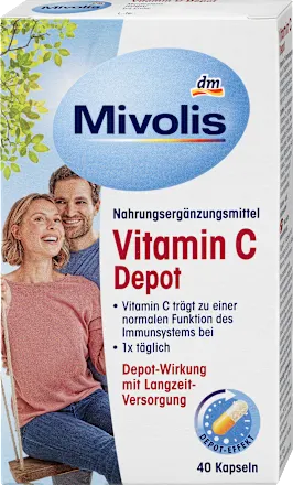 Mivolis
Vitamin C depo kapsule, dodatak ishrani., 40 kom
Dodatak ishrani