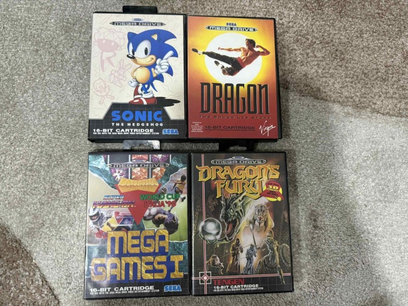 Sega Mega Drive16-bit loot igrica
