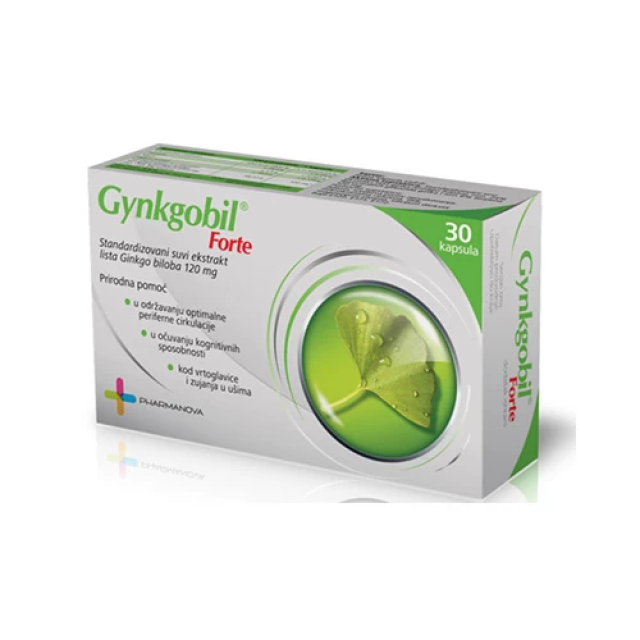 GYNKGOBIL FORTE KAPSULE 30X80MG