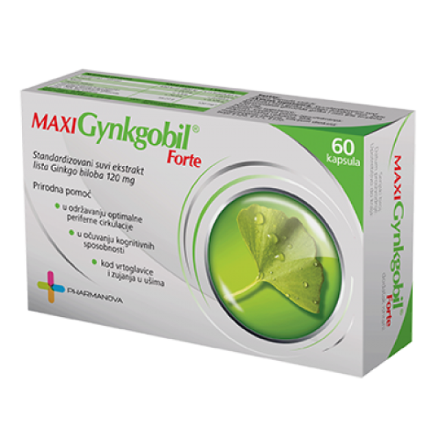 GYNKGOBIL MAXI FORTE KAPSULE 60X80MG